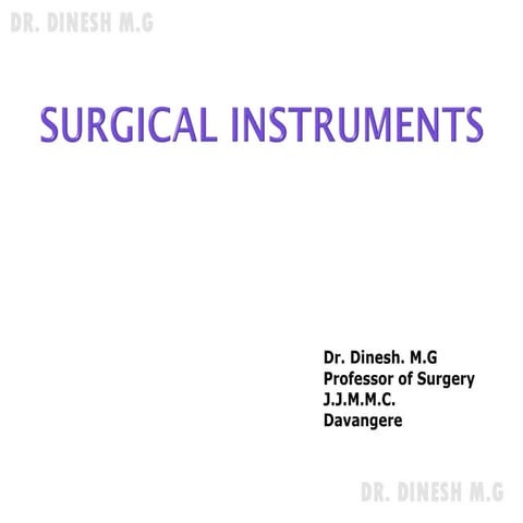 Instruments for UG students | PDF
