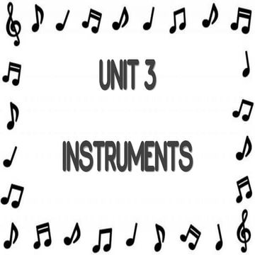 Instruments presentation | PDF