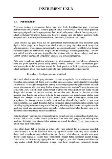 MATAKULIAHSTANDAR UNTUK PENGUKURAN TEKNIK MESIN DAN INSTRUMENTASI 134 | PDF