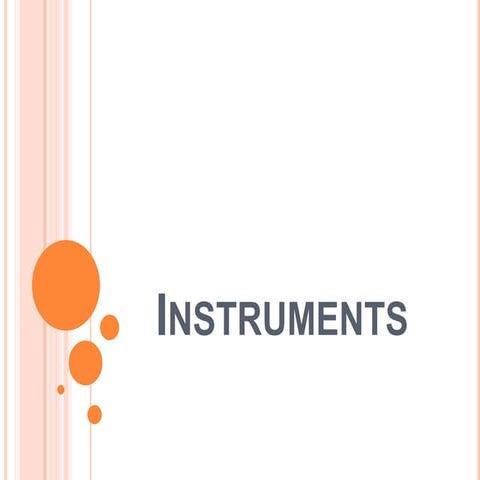 Instruments | PPT