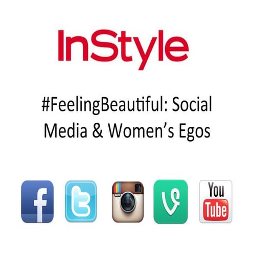 InStyle SXSW Presentation - #FeelingBeautiful: Social Media & Women's ...