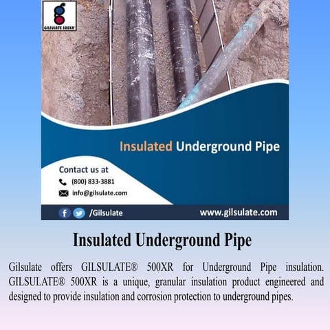 Insulated underground pipe | PPT