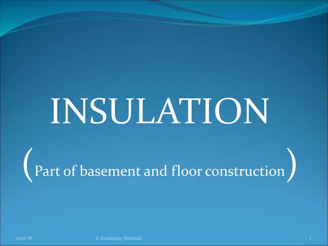 Thermal Insulation In Residential Buildings.pptx