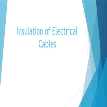 Insulation for electrical cablessss.pptx