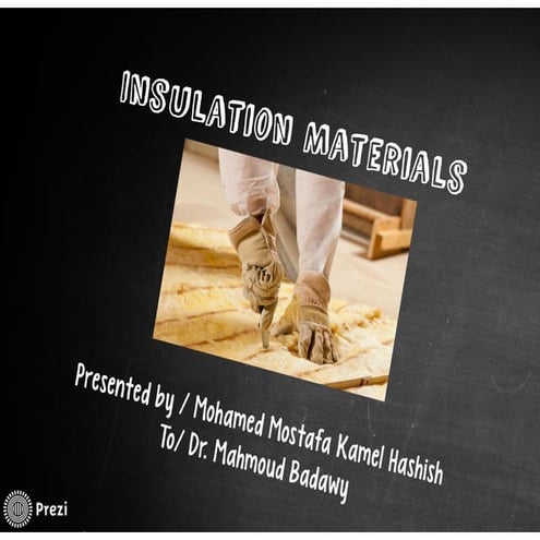 Thermal Insulation material | PPT