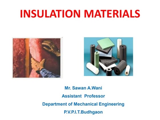 Types of Insulation | PPT