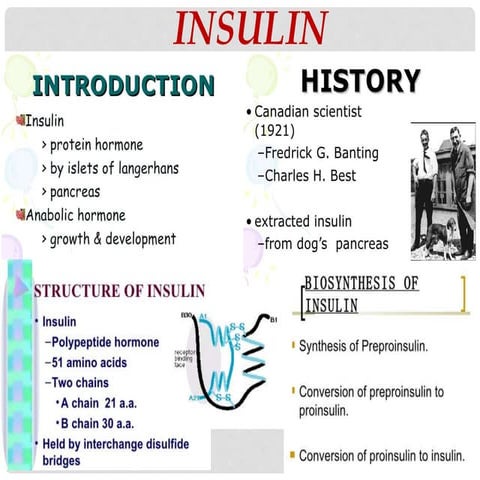 INSULIN POSTER PHARMACOLOGY | PPT