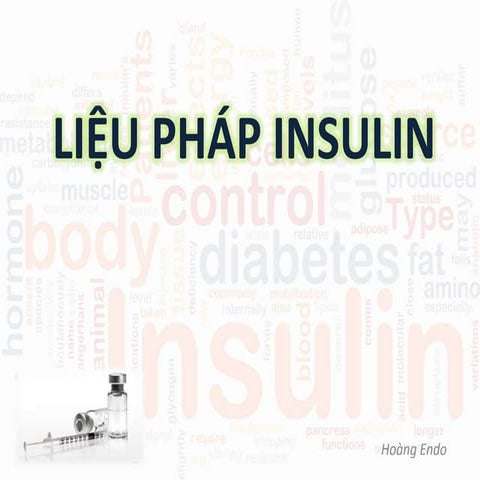 Insulin therapy | PPTX