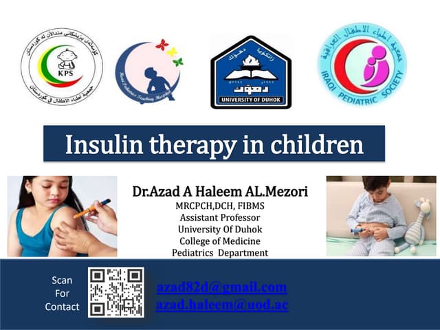 Types of insulin | PPSX