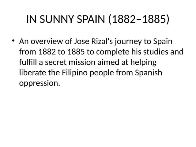 Chapter 6 Rizals Life Works, Powerpoint Presentation | PPTX