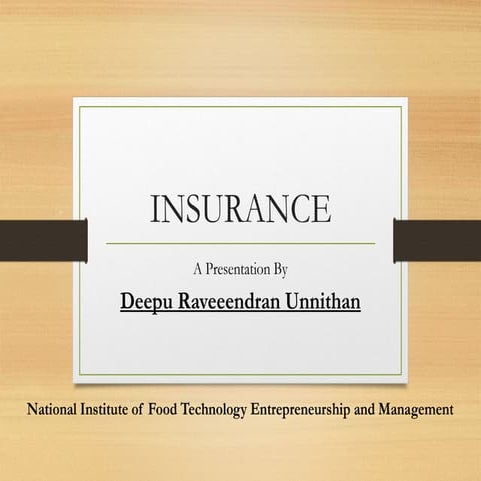 Insurance | PPT