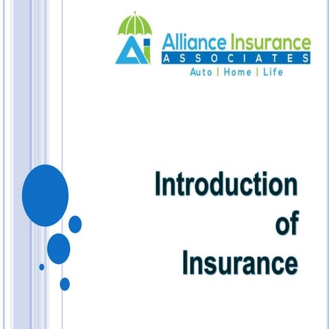 Why Insurance is important for every person | PPTX