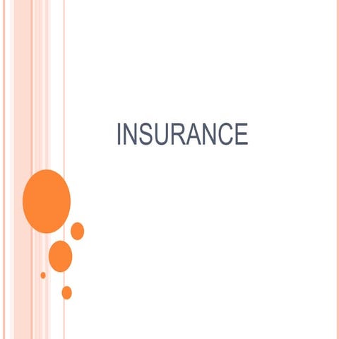 Insurance | PPTX