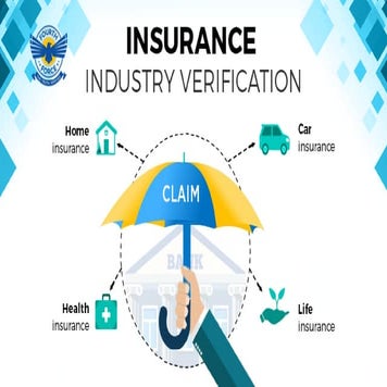 Insurance Industry Verification | PDF