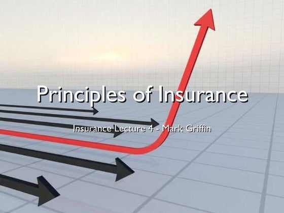 CONSUMERS AND THE PRINCIPLES OF INSURANCE | PPTX | Motor Insurance ...