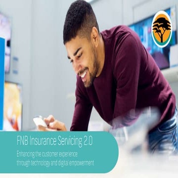 FNB - Insurance Servicing - Insurer Innovation Award 2022 | PPT