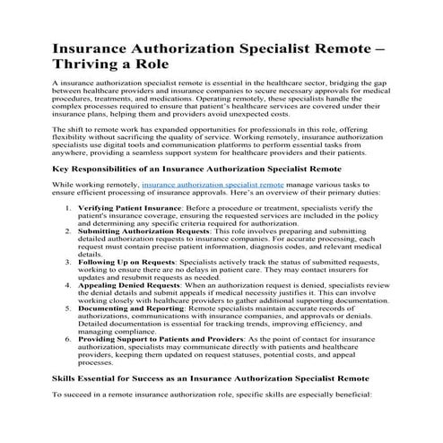 Insurance Authorization Specialist Remote.docx