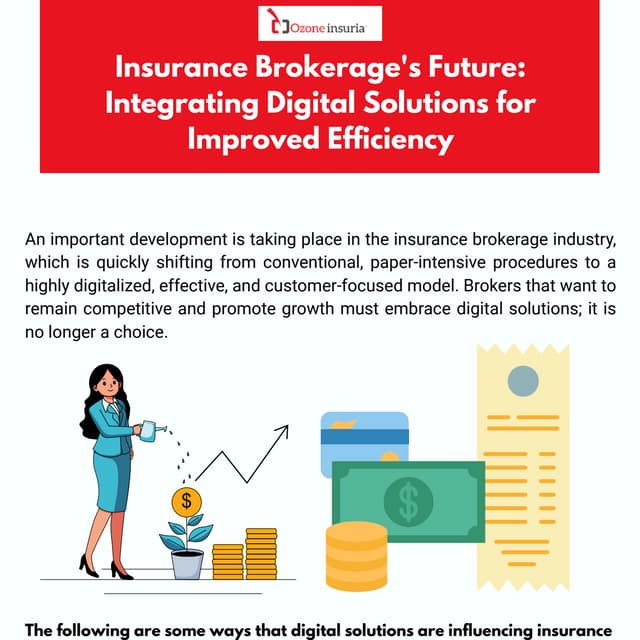 Insurance Brokerage's Future Integrating Digital Solutions for Improved ...