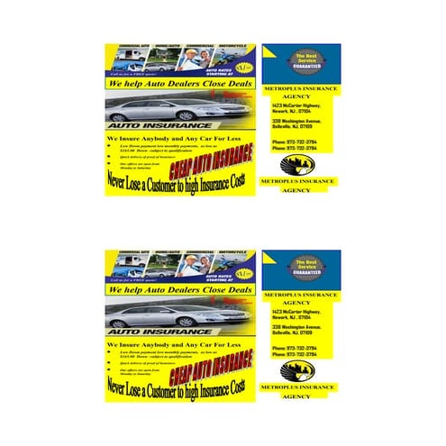 Insurance card 4 | PDF