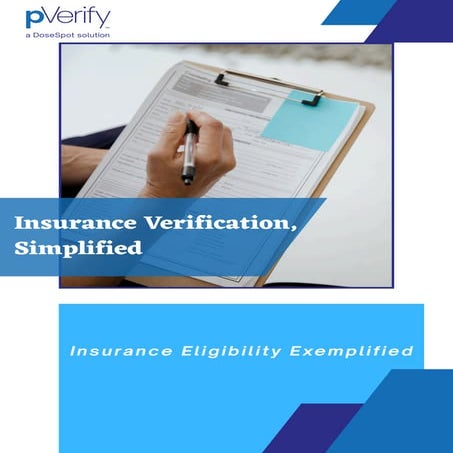 Batch Eligibility Verification - pVerify | PDF