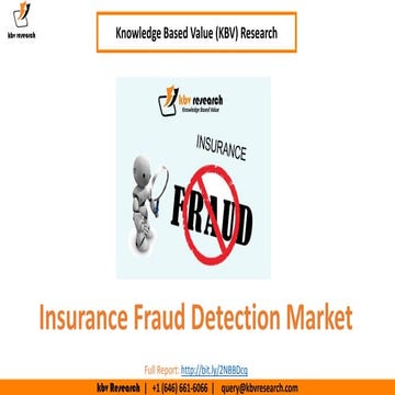 Insurance fraud detection market | PDF