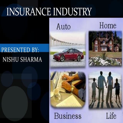 Insurance industry | PPTX | Motor Insurance | Insurance