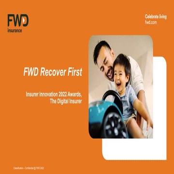 FWD Insurance - Insurer Innovation Award 2022 | PPTX