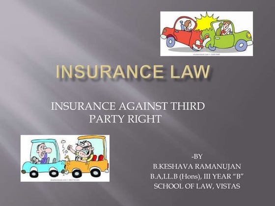 Law of insurance | PPT