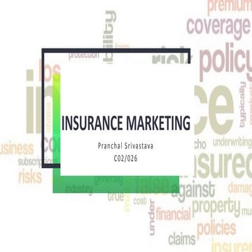Insurance marketing | PPT
