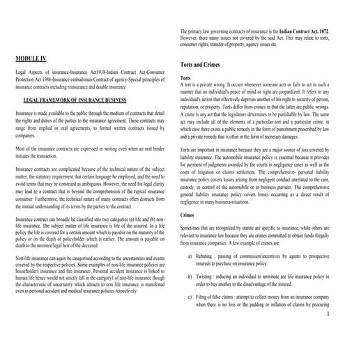 Insurance module v 1 2 | DOCX