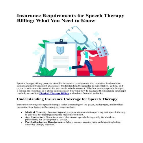 Insurance Requirements for Speech Therapy Billing.pdf