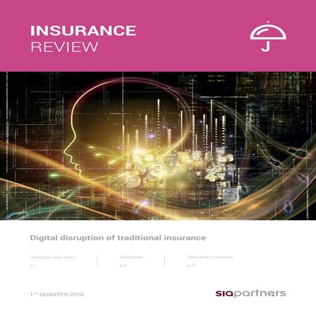 Digital Disruption of the Insurance Industry | PDF