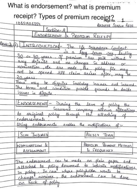 Auditing | B com -5th sem | Hand written Notes | by Ritish Bedi #RVIRGO ...