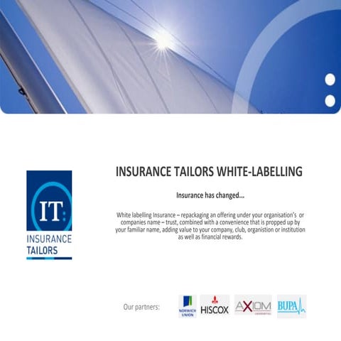 Insurance Tailors White Labeling 09 | PPT