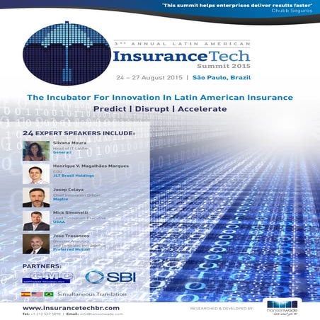Insurance tech 2015 brochure | PDF