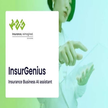 K2G - Insurtech Innovation EMEA Award 2024 | PPTX | Currencies | Economy