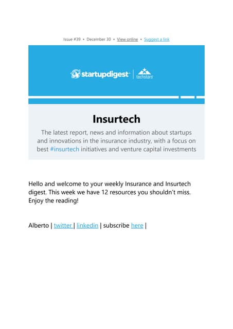 Startup InsurTech Award - Mi Legado Digital | PPT