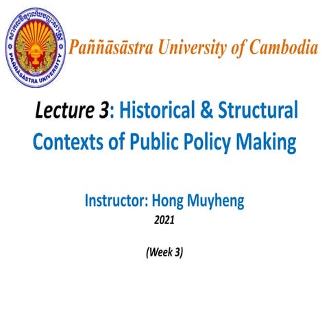 Int.Pub.Pol&Adm-W3. Historical and Structural contexts | PDF
