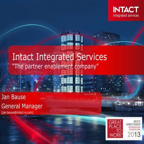 Intact Capabilities Presentation | PPTX