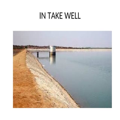 INTAKE WELL design and calcification .ppt