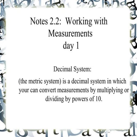5 5 Customary Units Dimensional Analysis | PPT