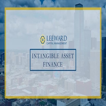 An Introduction to Intangible Asset Finance | PDF