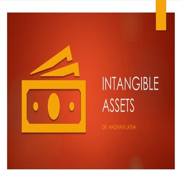 INTANGIBLE ASSETS IN FINANCIAL MANAGEMENT | PPTX