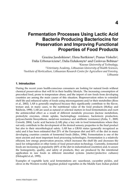Role of Microorganism and Enzymes in Food Preservation by Pallavi Wani.pptx