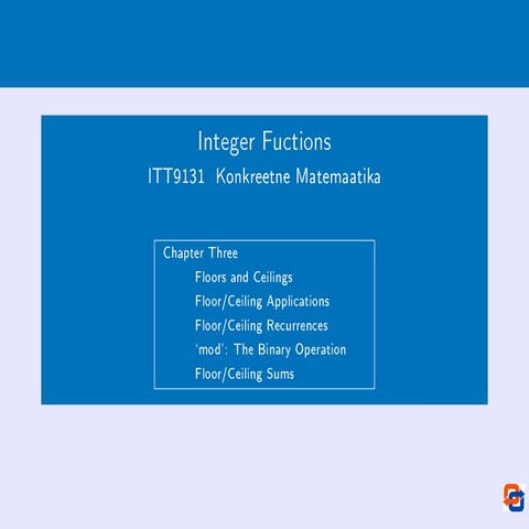 Integerfunctions Pdf 8023