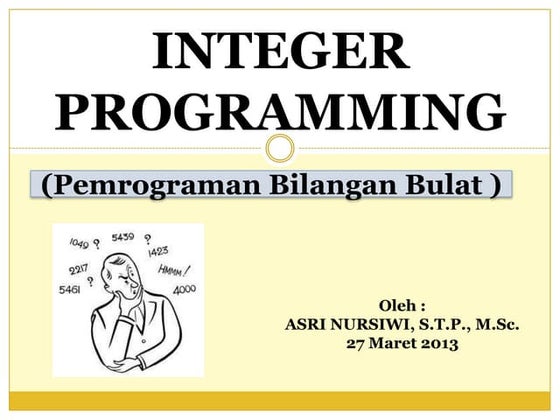 Contoh soal Metode Simpleks | PDF