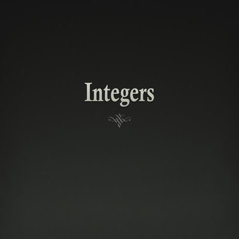 integers , introduction ,types , examples | PPT