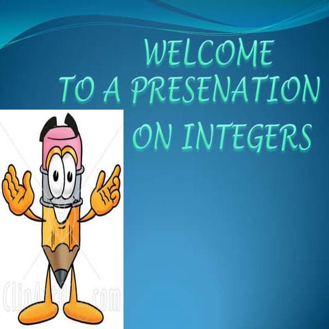 Integers | PPTX | Programming Languages | Computing