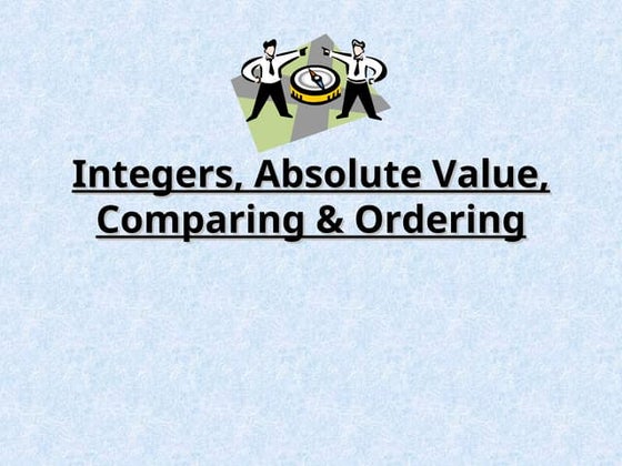 IntegersAbsoluteValue.ppt