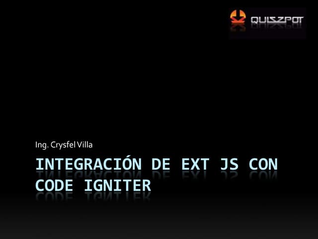 Taller De Php Code Igniter Ppt Free Download